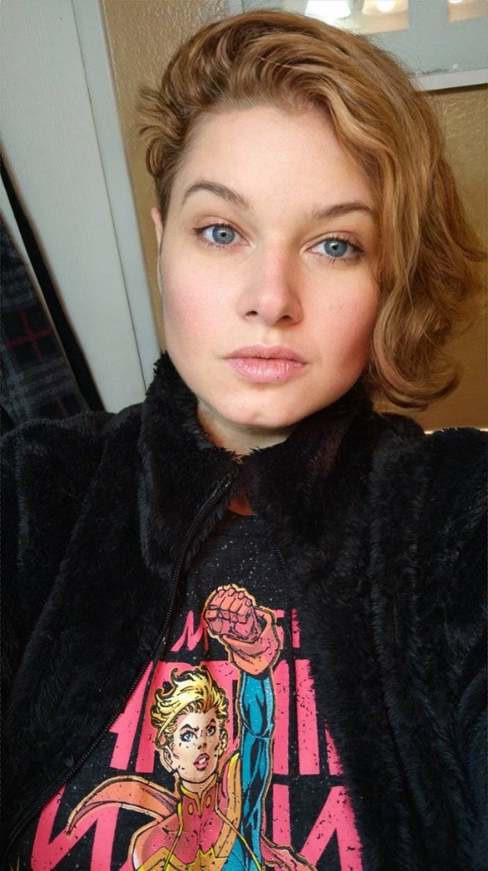 Fresh face and wavy hair | Scrolller