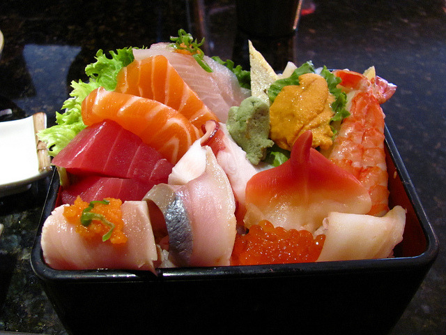 For a special party this fresh sashimi. | Scrolller