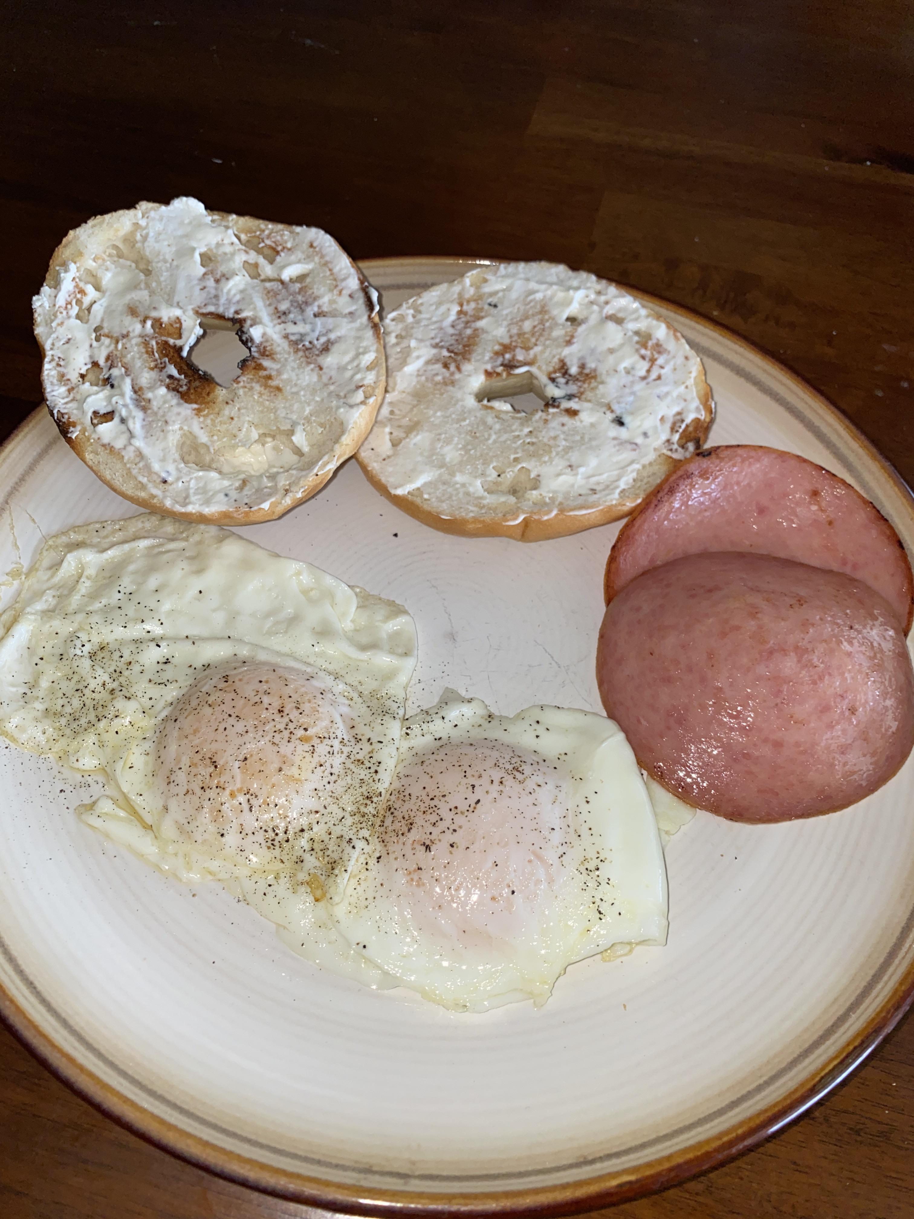 Fried Eggs Over Easy. | Scrolller