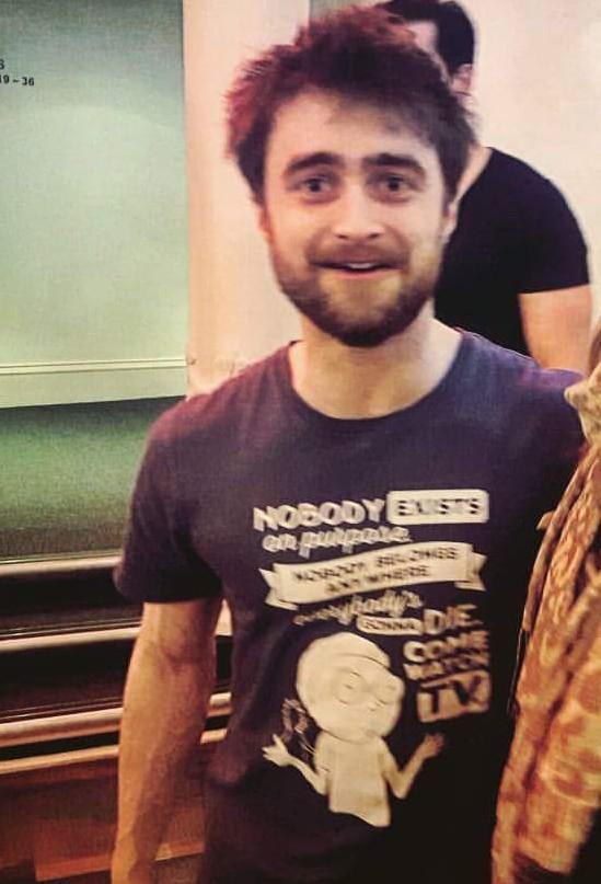 Friend met Daniel Radcliffe and even Harry Potter gets schwifty,! | Scrolller