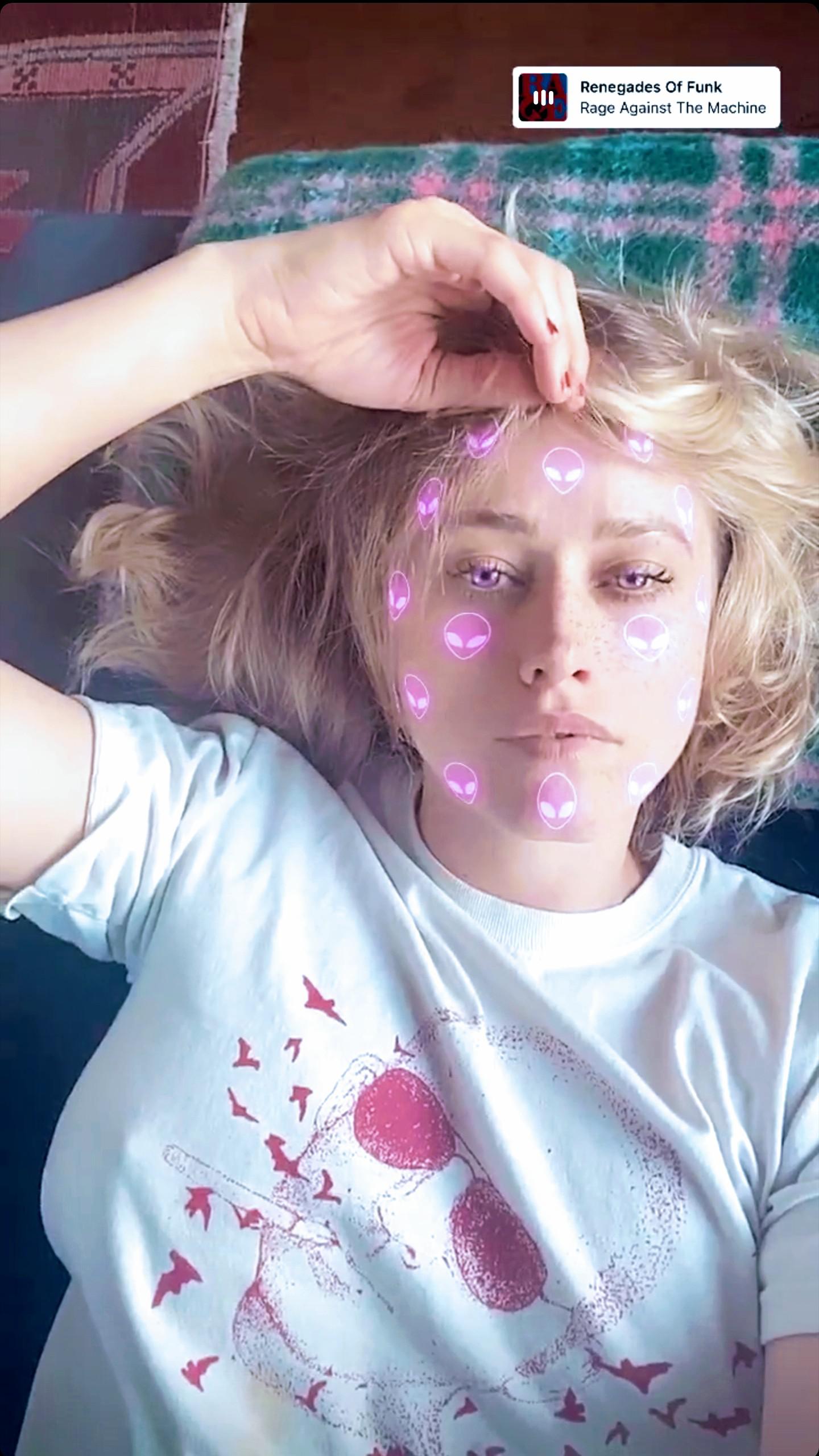 From her IG story | Scrolller