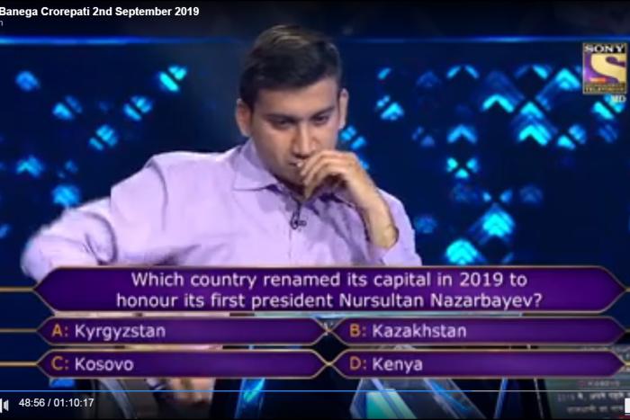 From Indian TV show called Kaun Banega Crorepati | Scrolller