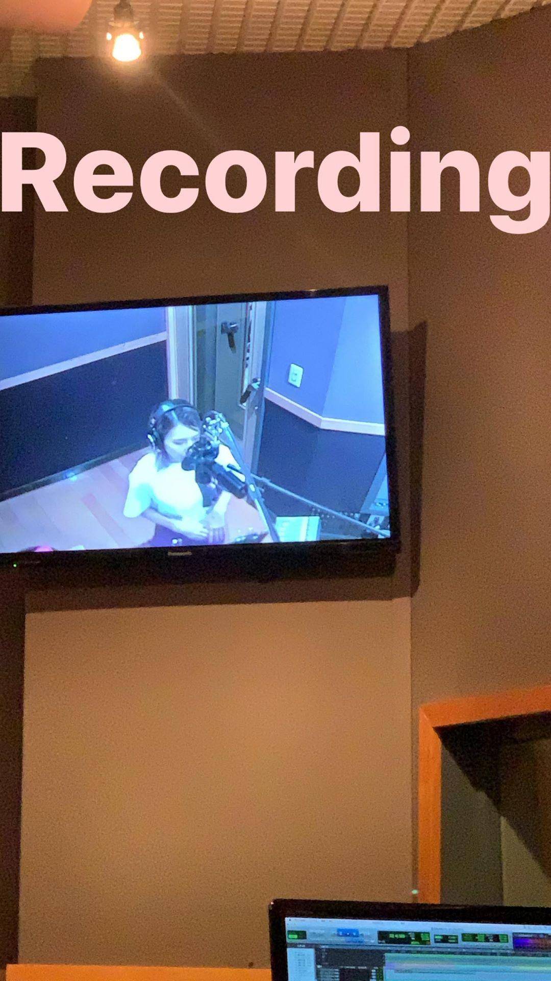 From Rina’s instagram Stories - “Recording” | Scrolller