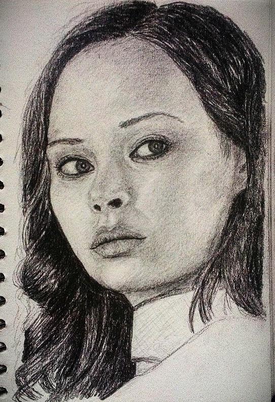 From today's portrait practice | Scrolller