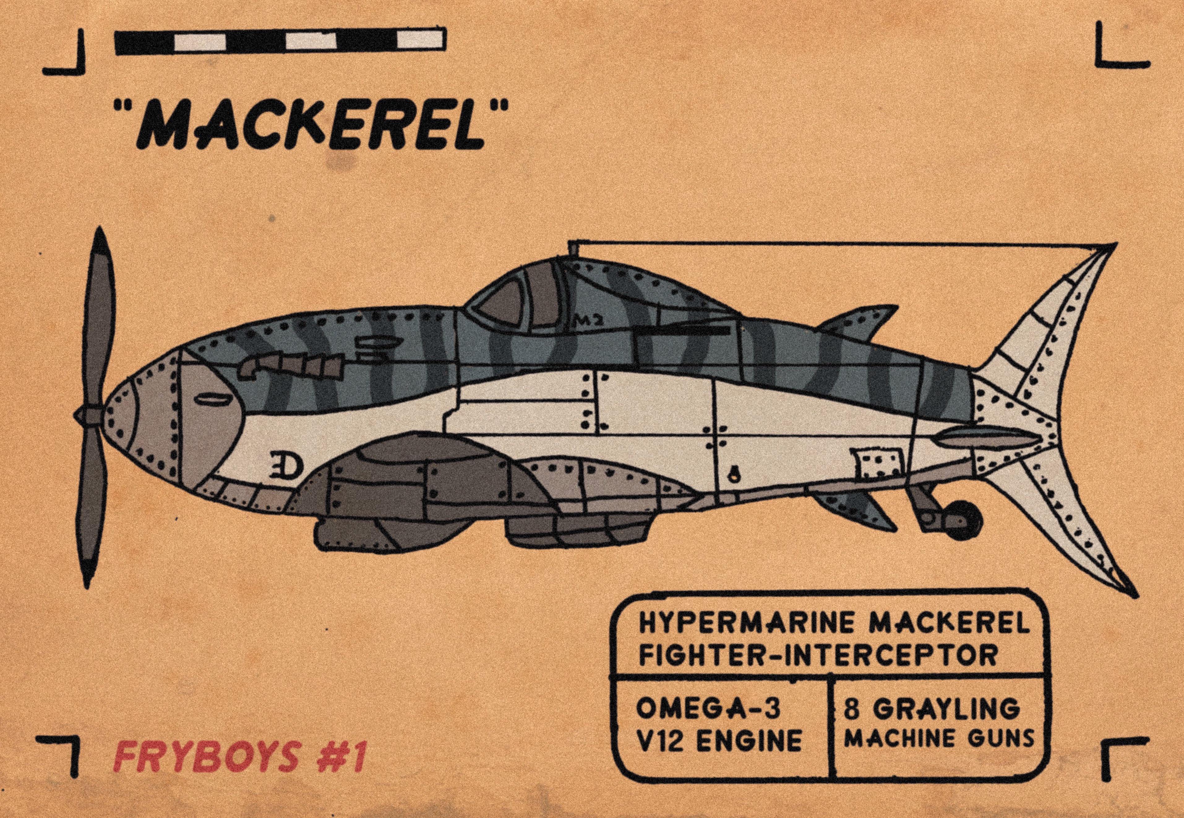 Fryboys #1- Hypermarine Mackerel (Spitfire) | Scrolller