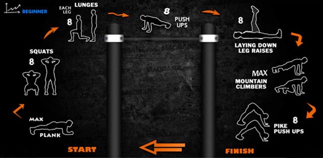 full body ,no equipment body weight workout for beginners | Scrolller