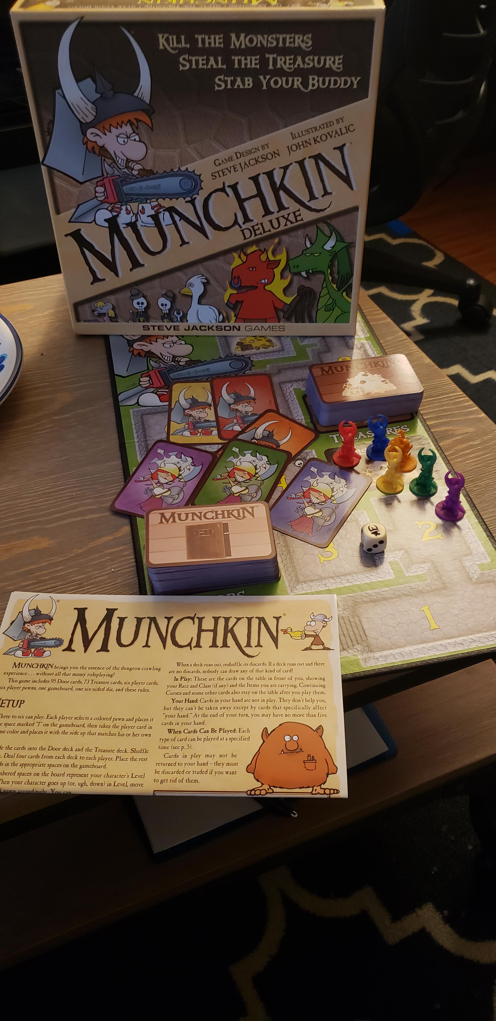 Full munchkin deluxe @ goodwill for 1$ | Scrolller