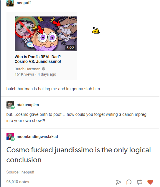 fun fact mpreg is canon to fairly odd parents | Scrolller