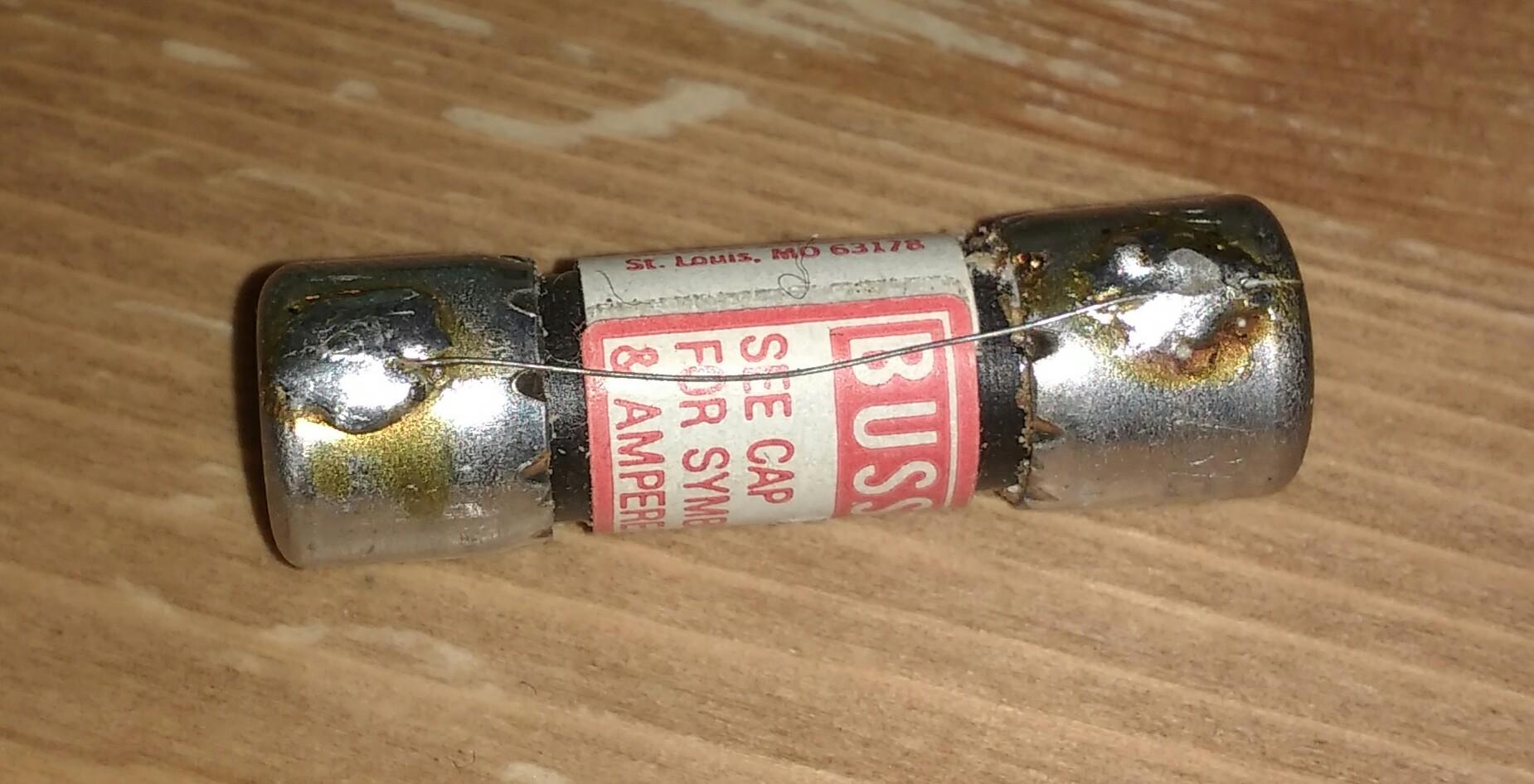 Fuse from the "company multimeter" | Scrolller