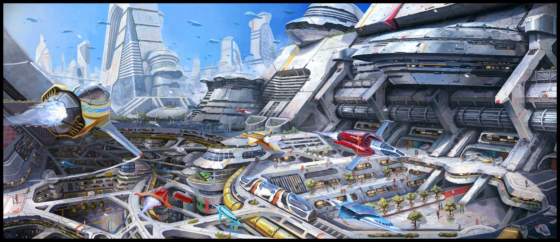 Futuristic City by See Ooi Lim | Scrolller
