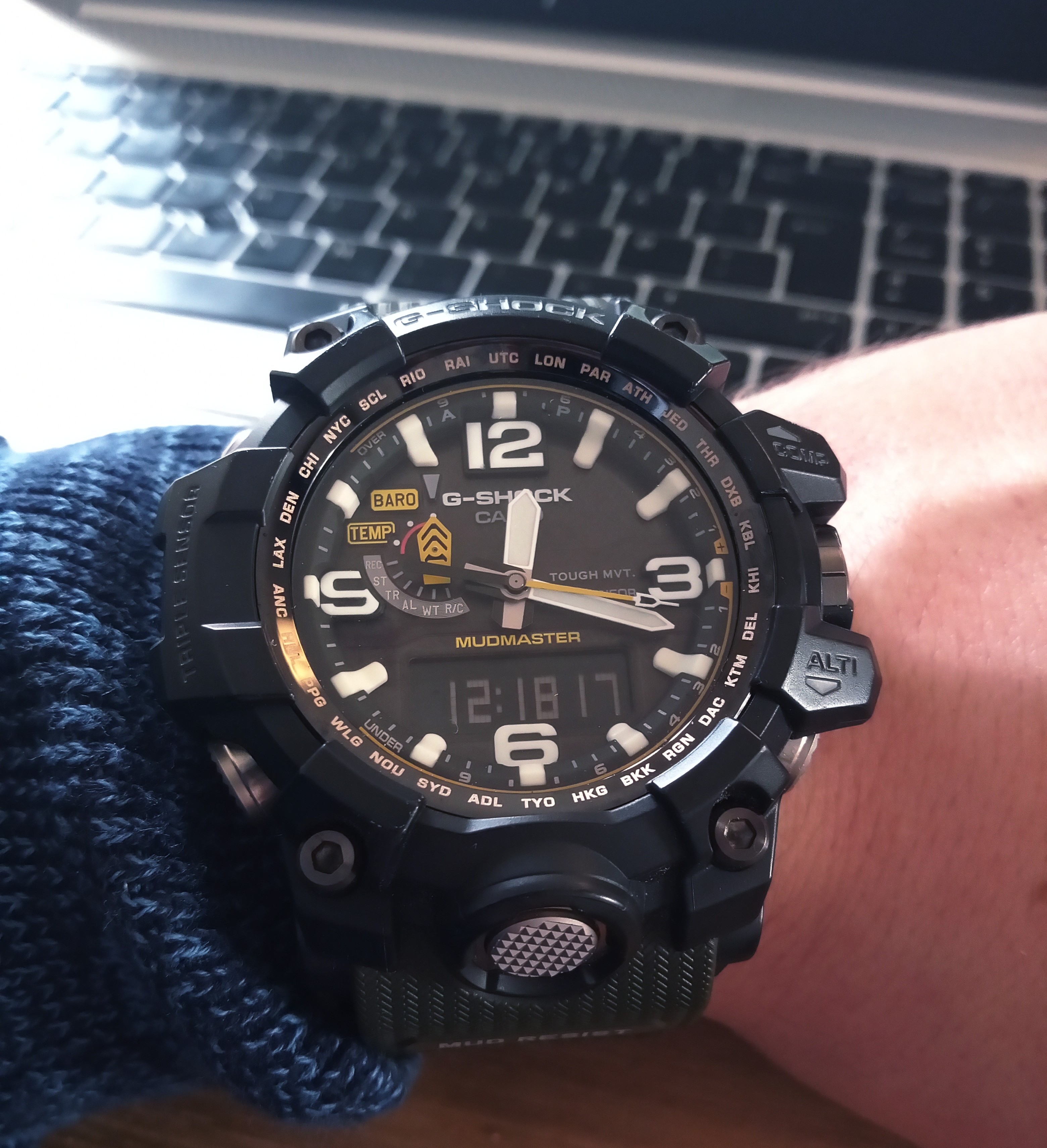 [G-Shock Mudmaster GWG-1000-1A3ER] To me, this beast is one of the GOAT | Scrolller