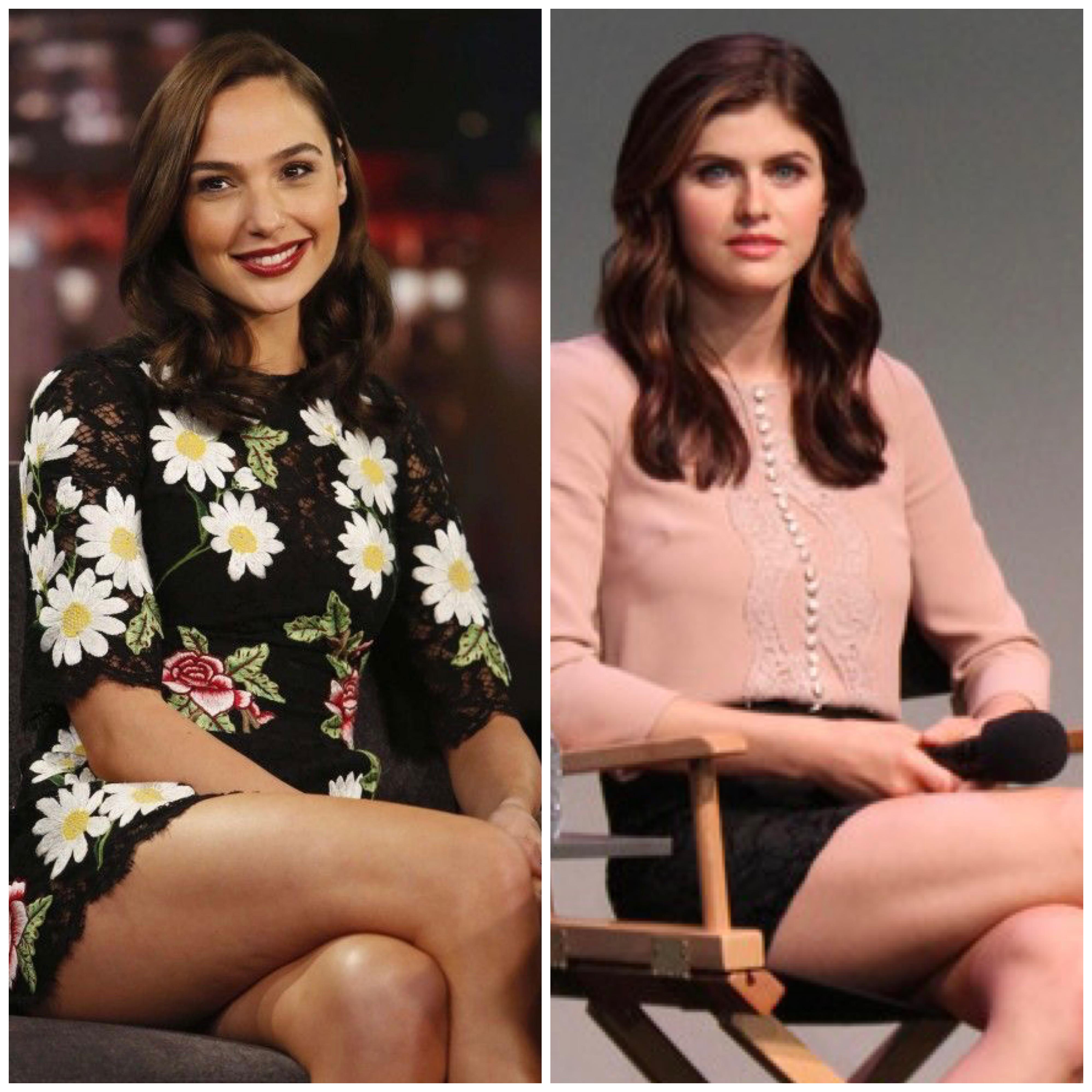 Gal Gadot vs Alexandra Daddario | Scrolller