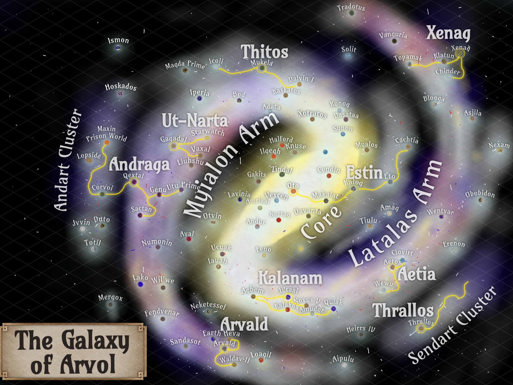 Galactic Map | Scrolller