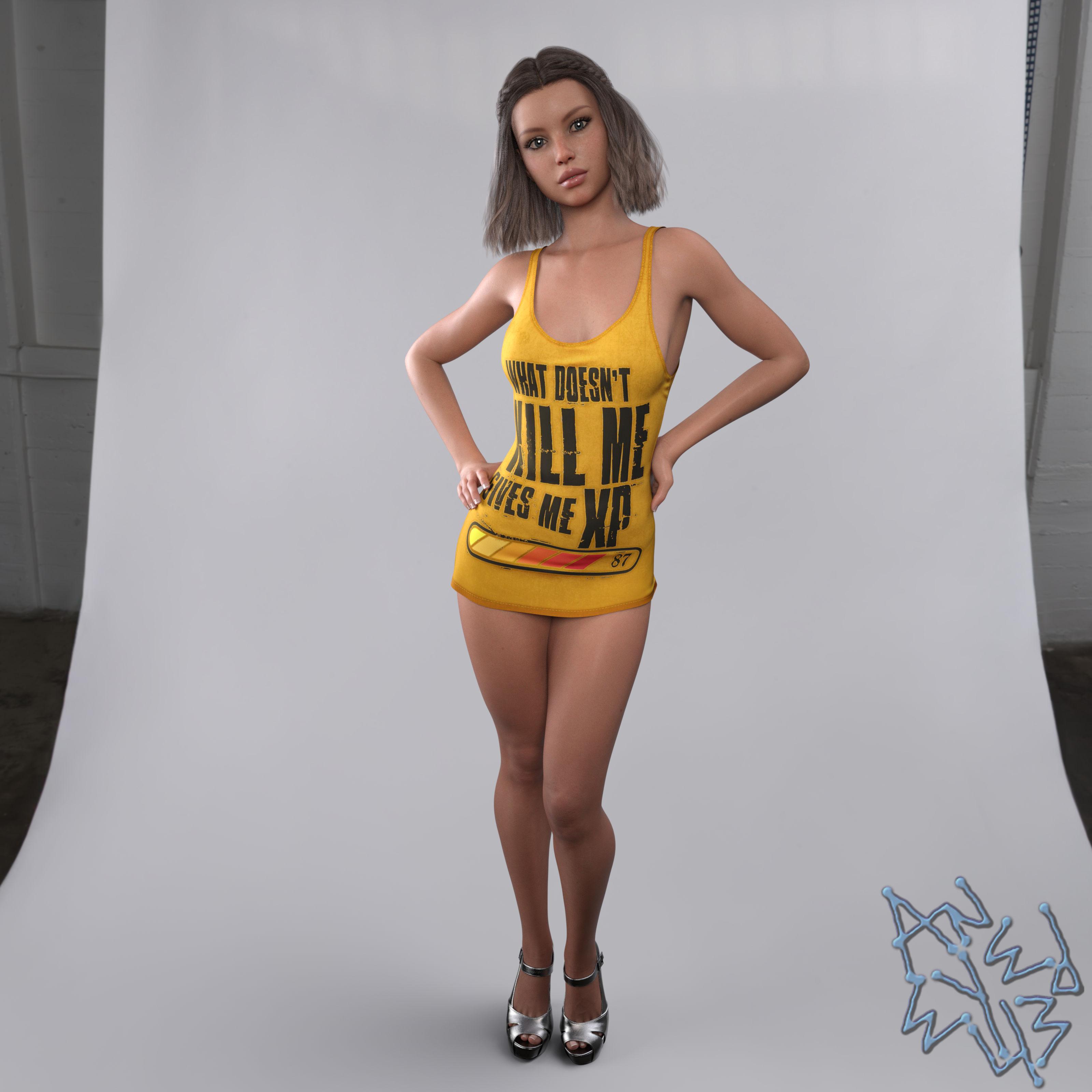 Gamer Girl Scrolller
