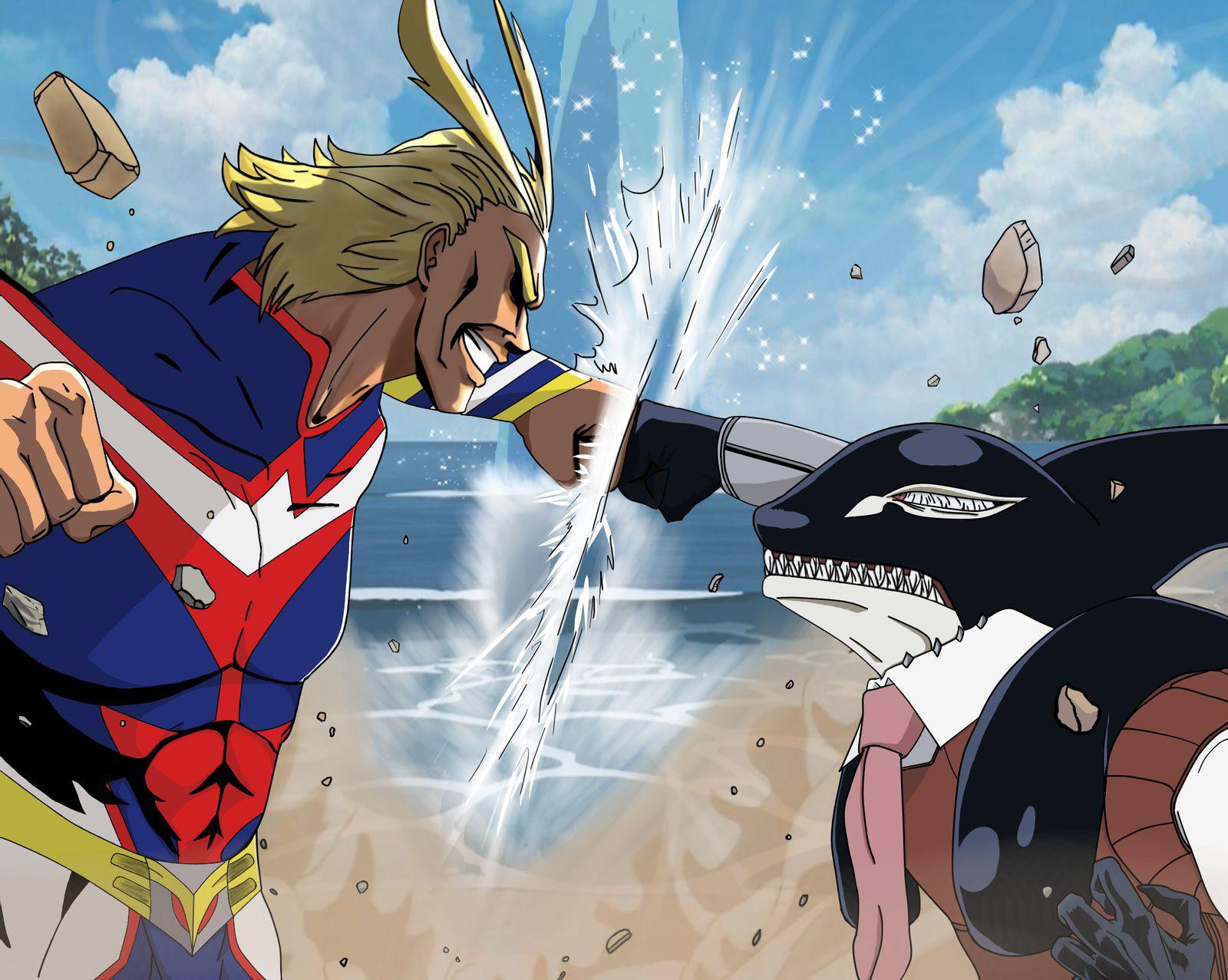 Gang orca vs all might | Scrolller