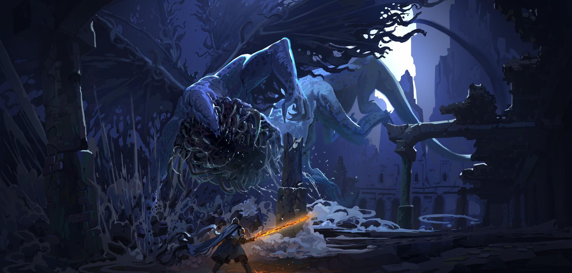 Gaping Dragon by Henrik Karppinen | Scrolller