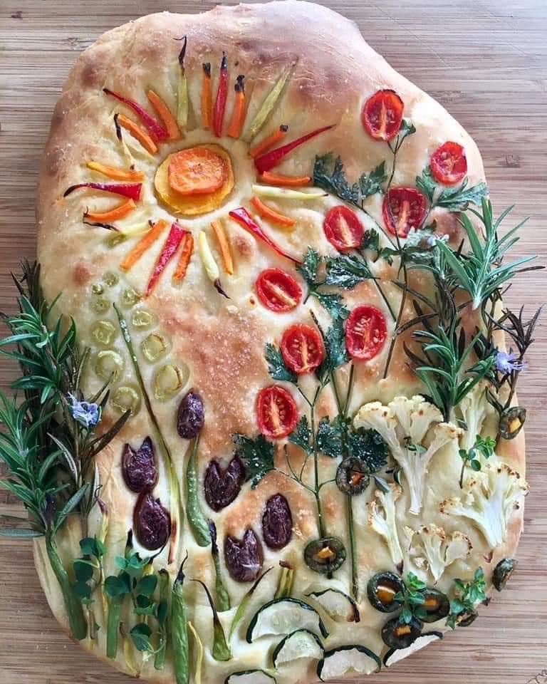 “Garden” flatbread | Scrolller