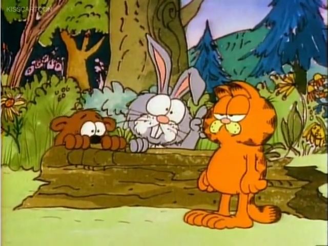 Garfield with Billy and Dicky from Garfield in the Rough | Scrolller