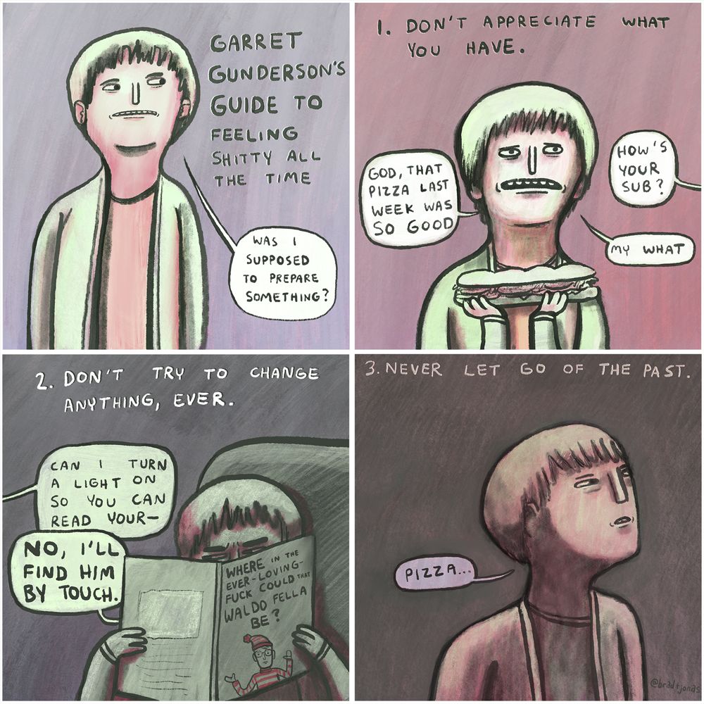 Garret Gunderson's Guide to Feeling Shitty All the Time [OC] | Scrolller