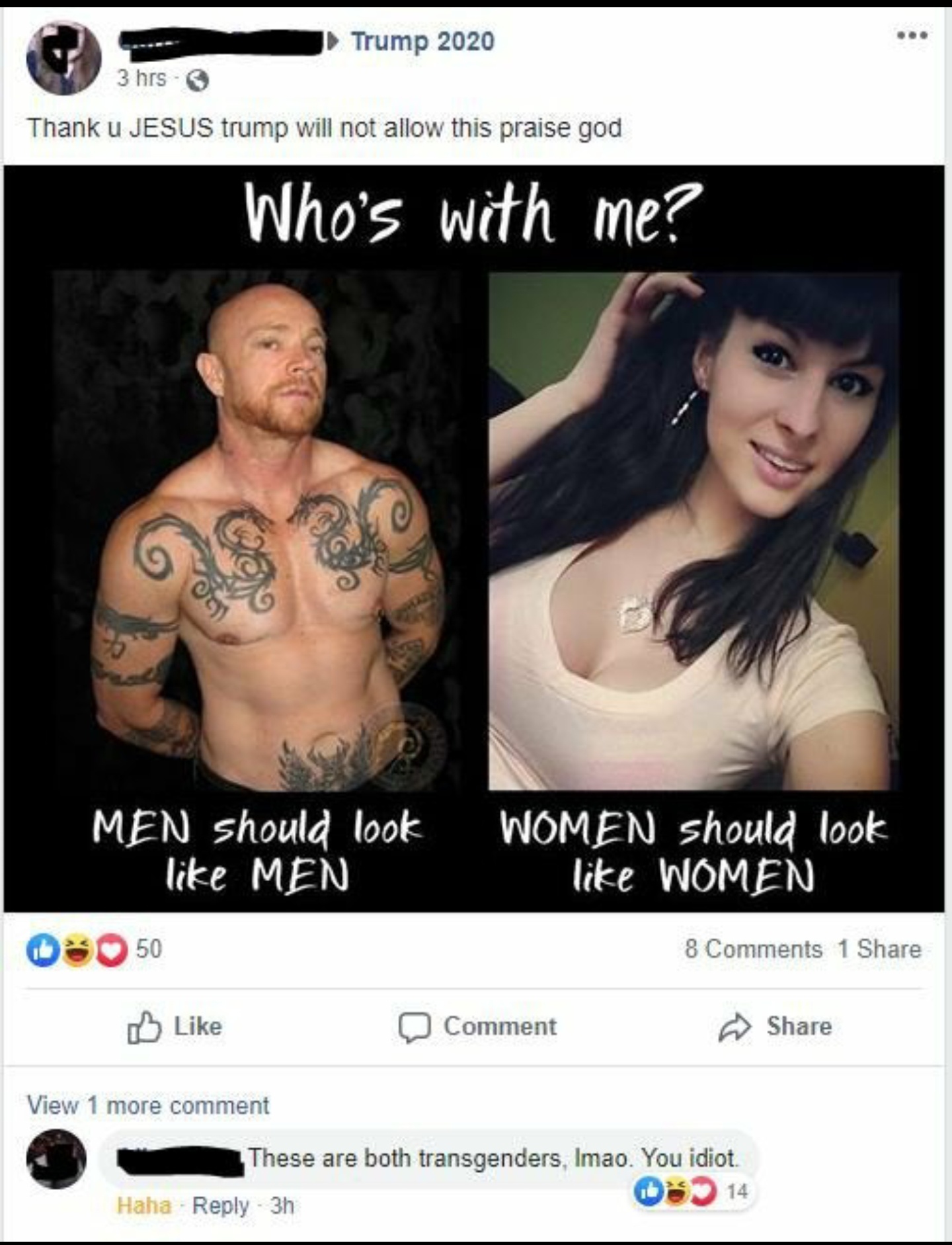 Gatekeeping genders | Scrolller