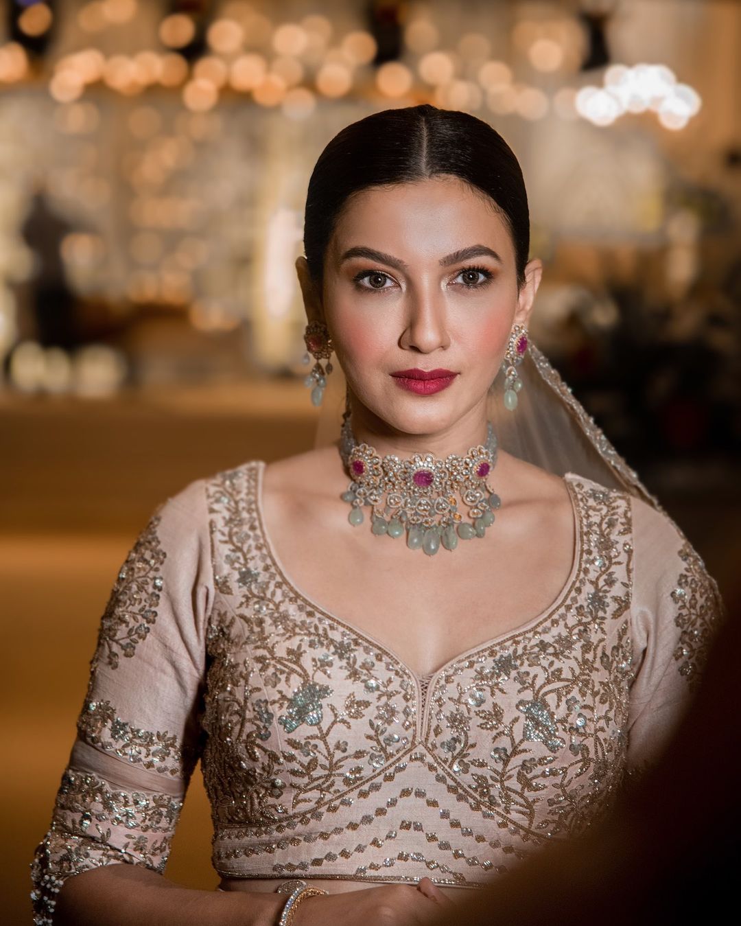 Gauhar Khan is looking hot in bridal dress | Scrolller