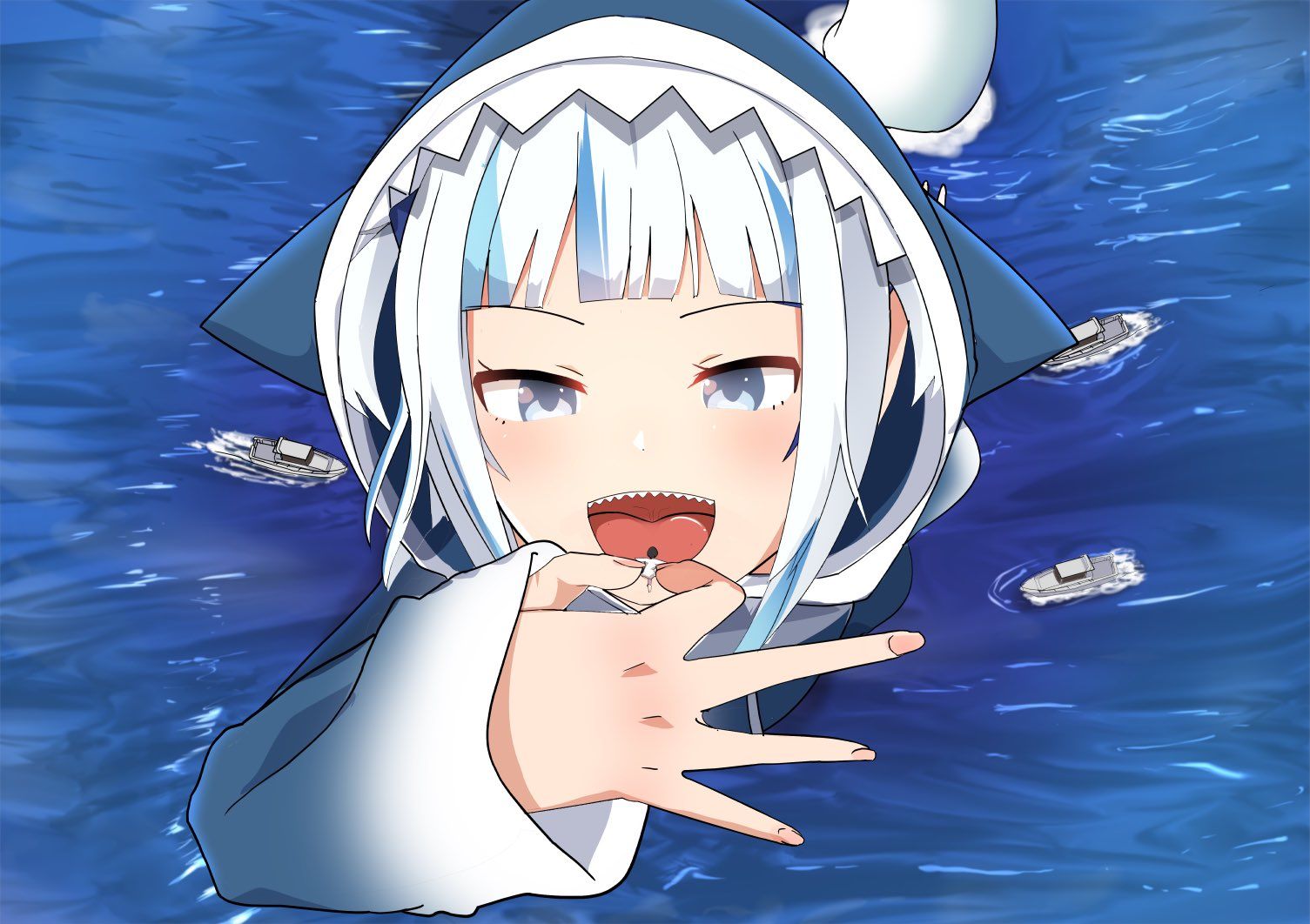 [Gawr Gura] Shark Attack | Scrolller