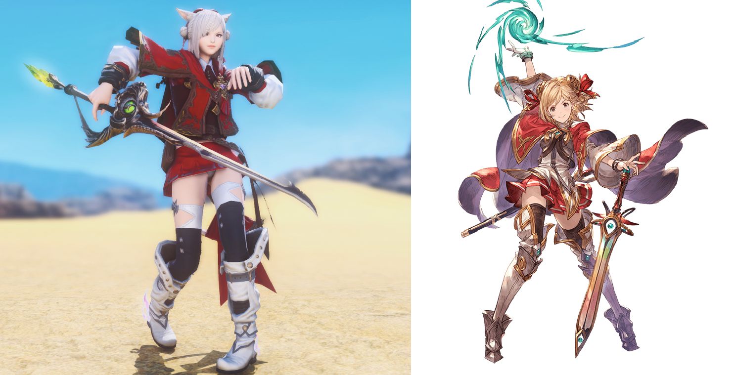 GBF Runeslayer Class Female (RDM) | Scrolller
