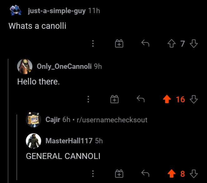 GENERAL CANNOLI | Scrolller