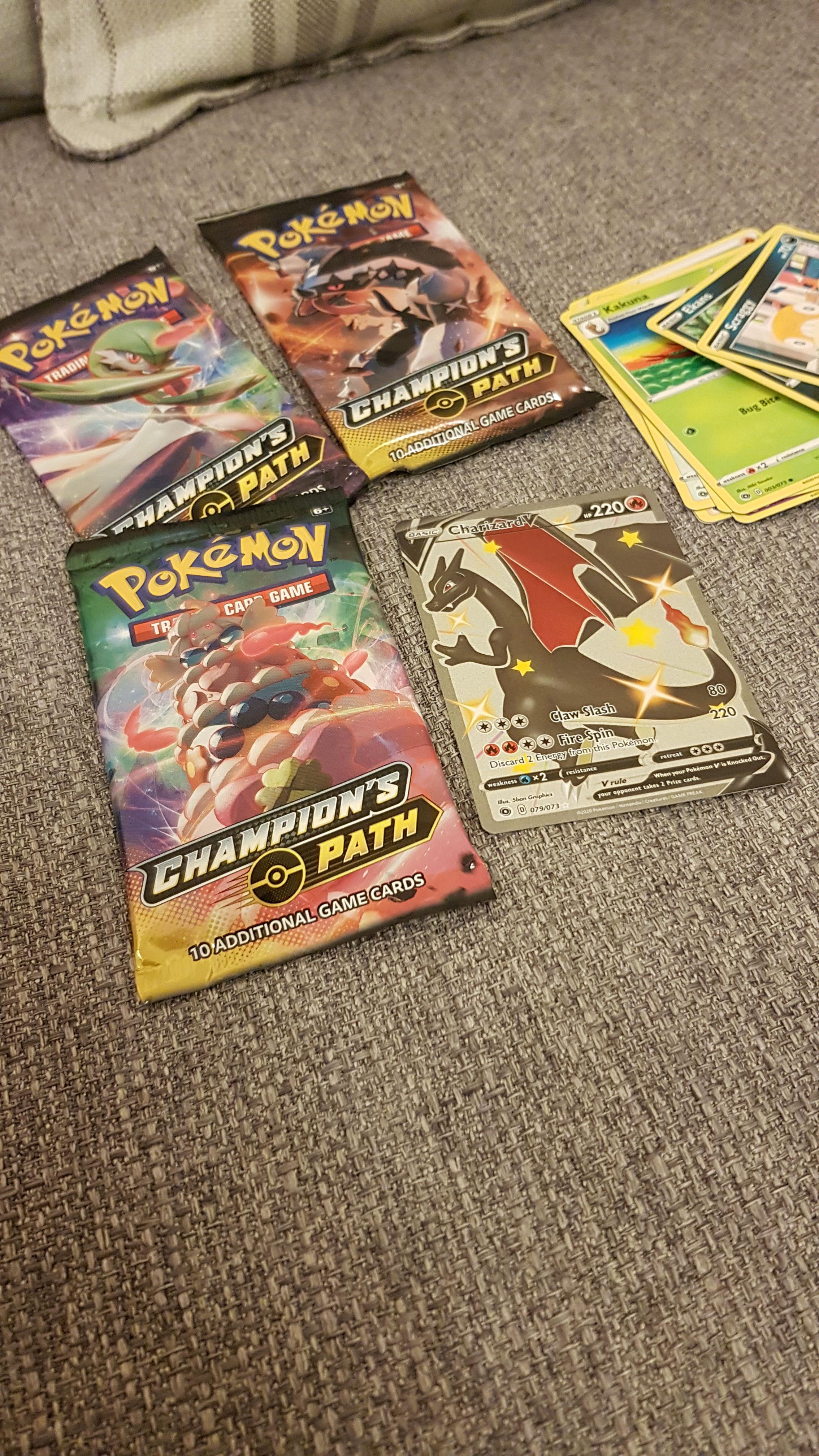 Genuinely the first pack I've ever opened of Champions Path! | Scrolller
