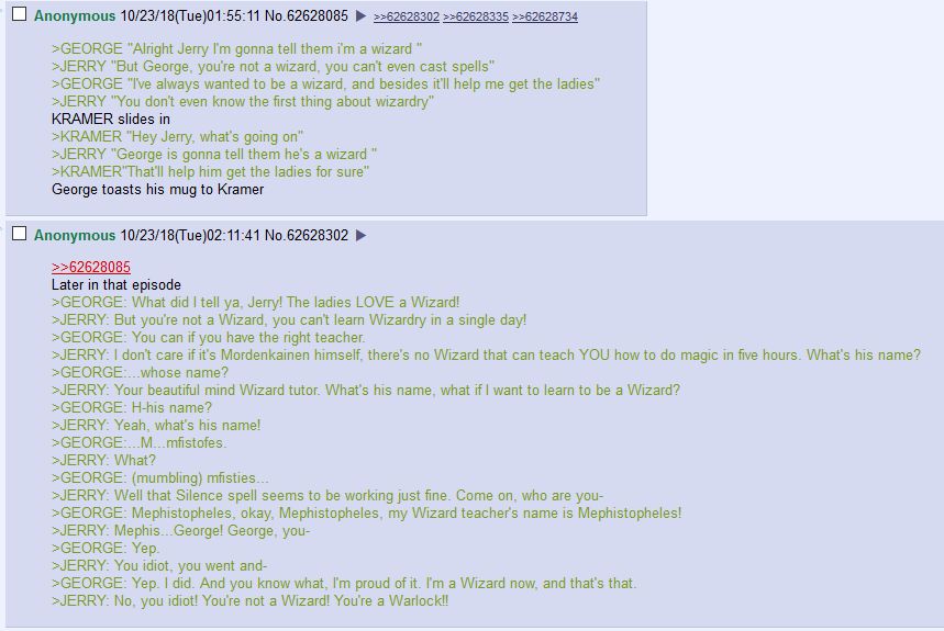 George becomes a wizard | Scrolller