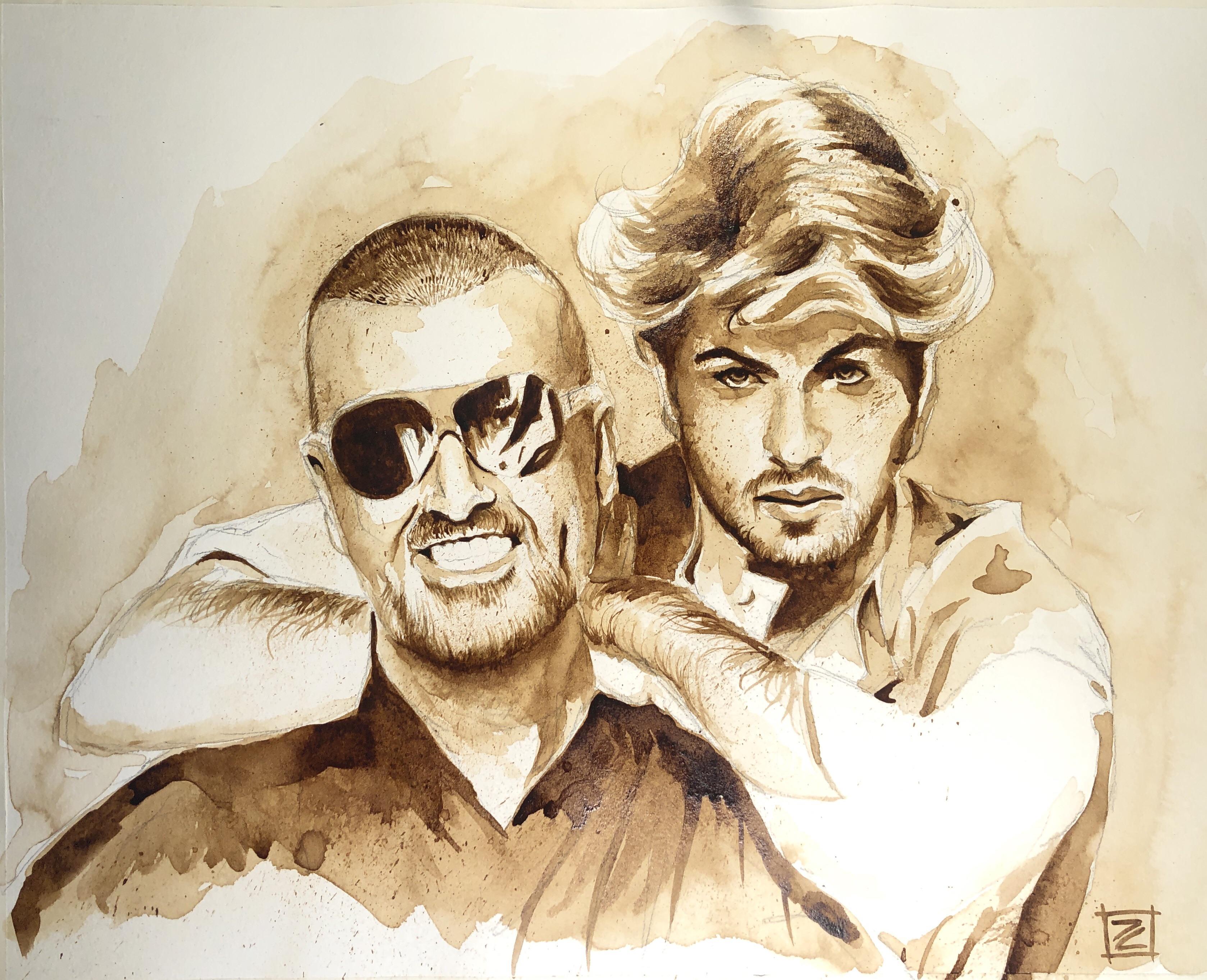 George Michael, Me, Coffee, 2019 | Scrolller