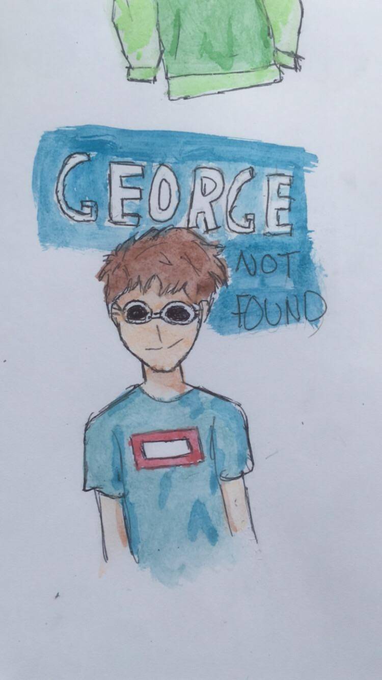 George watercolor fan art | Scrolller