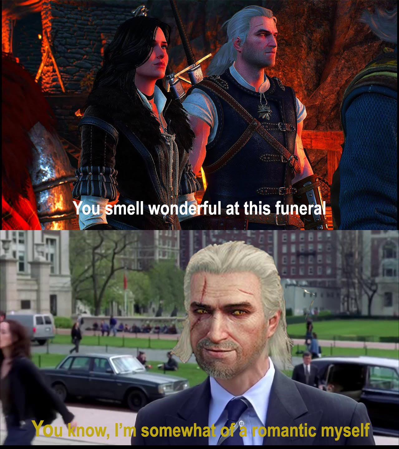 Geralt is smooth in his own way | Scrolller