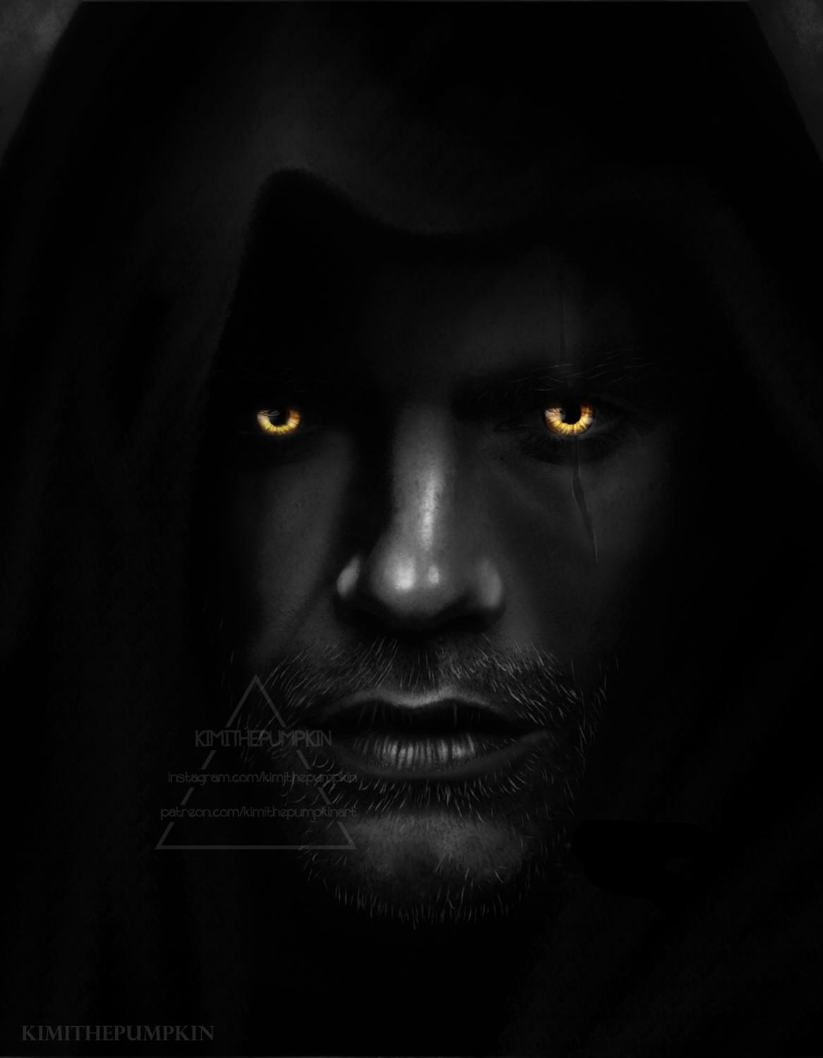 Geralt Portrait By Me Scrolller