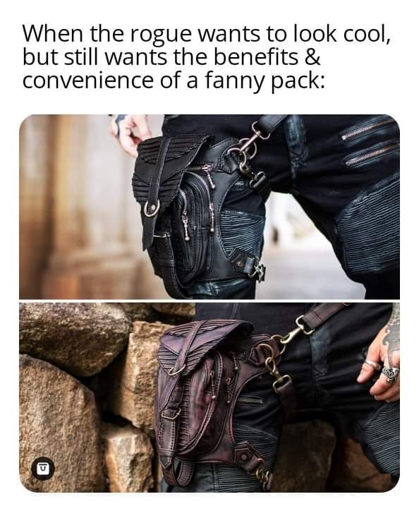 Get some edge on your Fanny Pack. | Scrolller