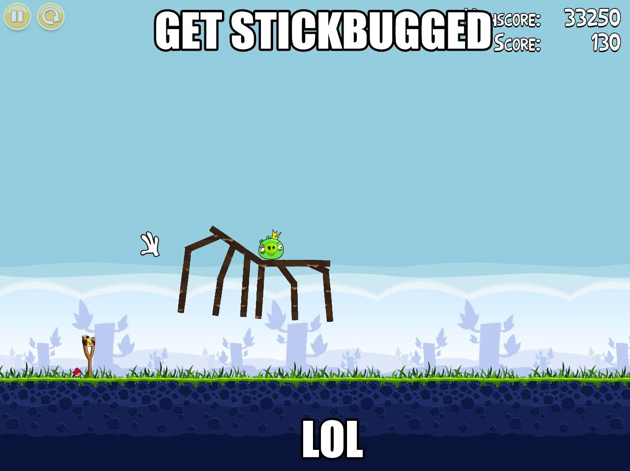 GET STICKBUGGED LOL | Scrolller