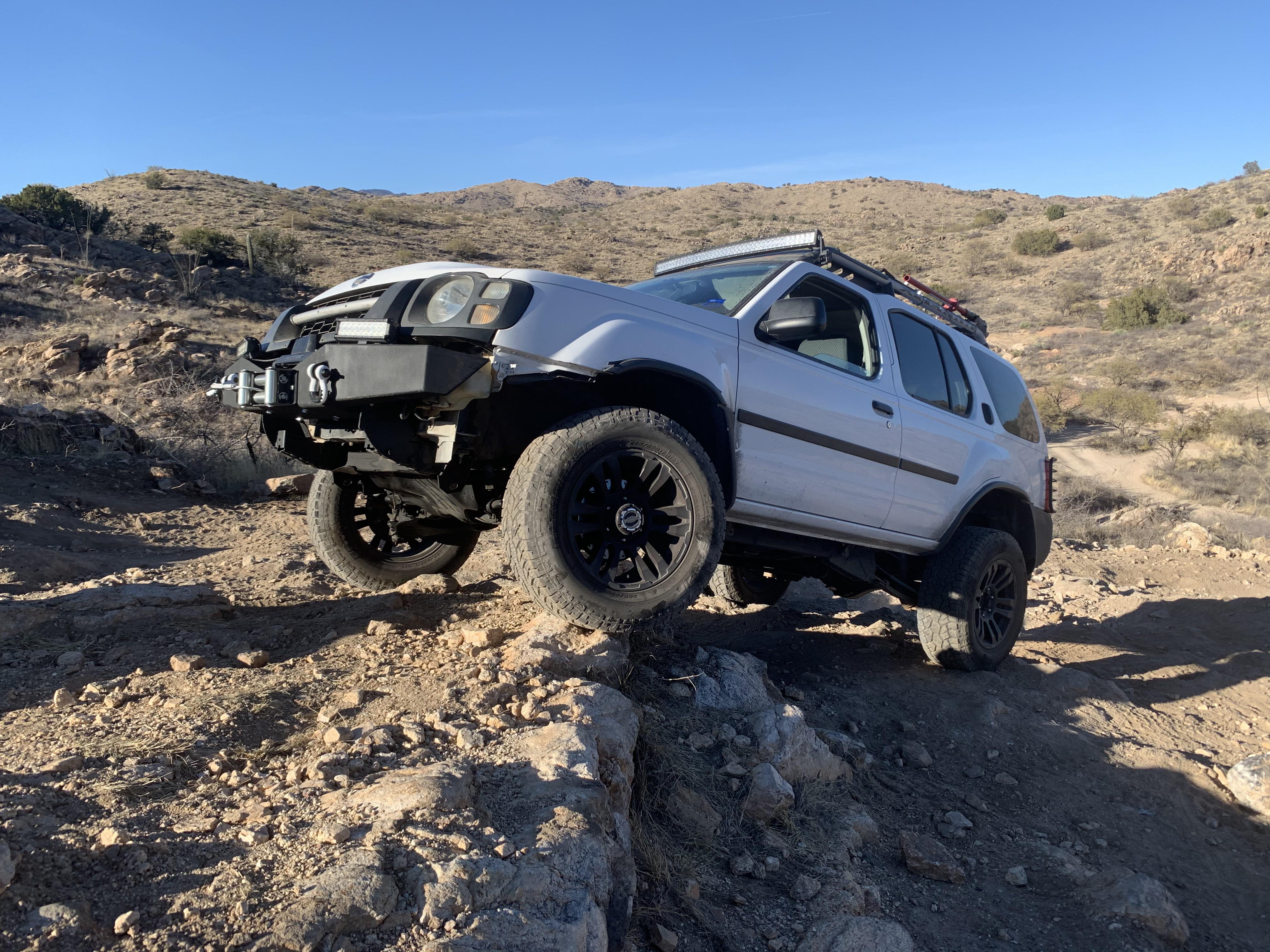 Getting out there after installing the winch | Scrolller