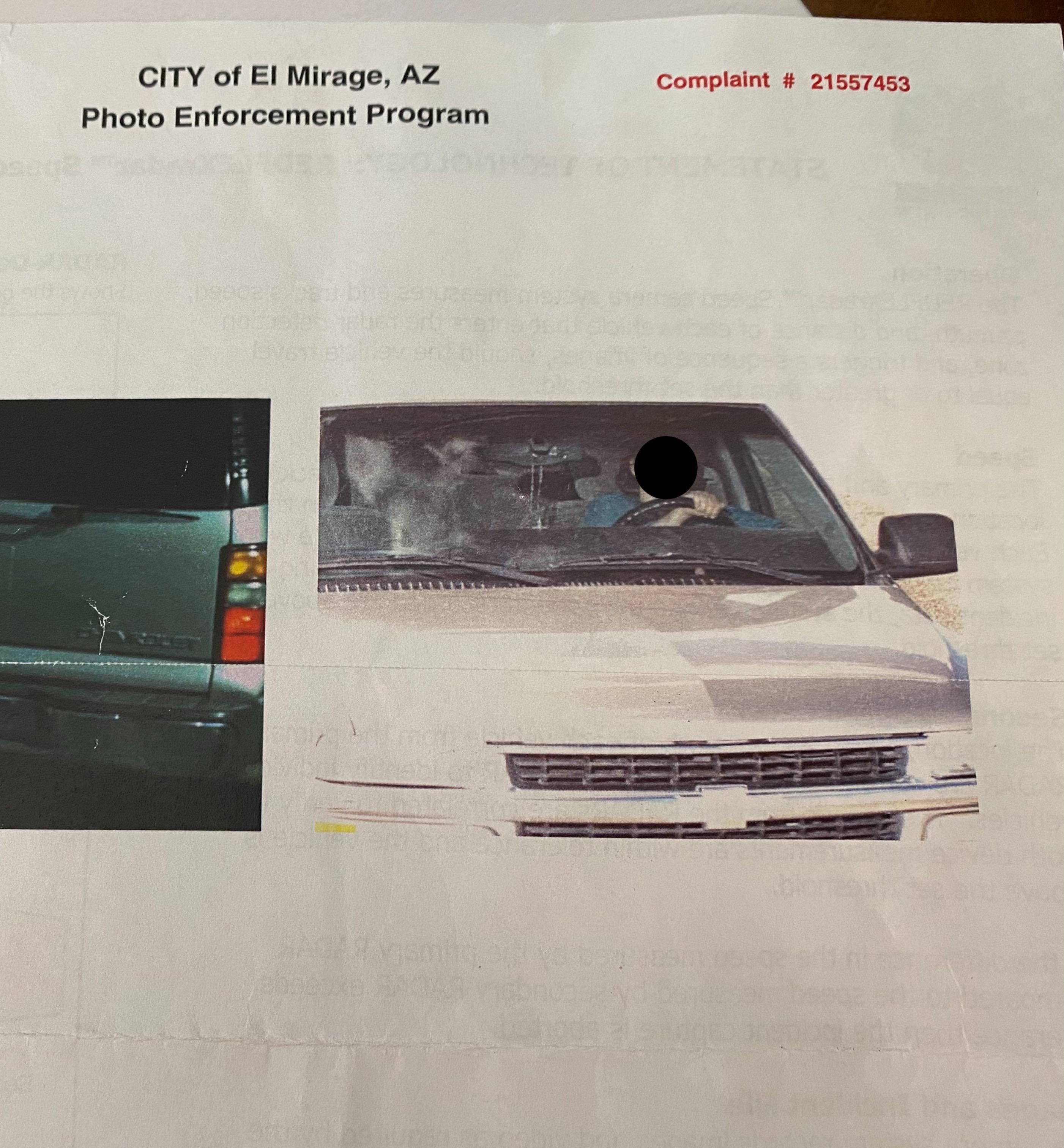 Gfs Mom Showed Me This Photo From A Traffic Stop Oo It Definitely 4508
