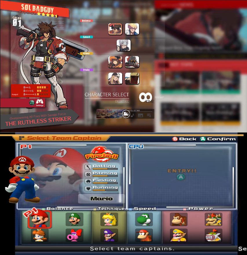 GG Strive character select be like | Scrolller