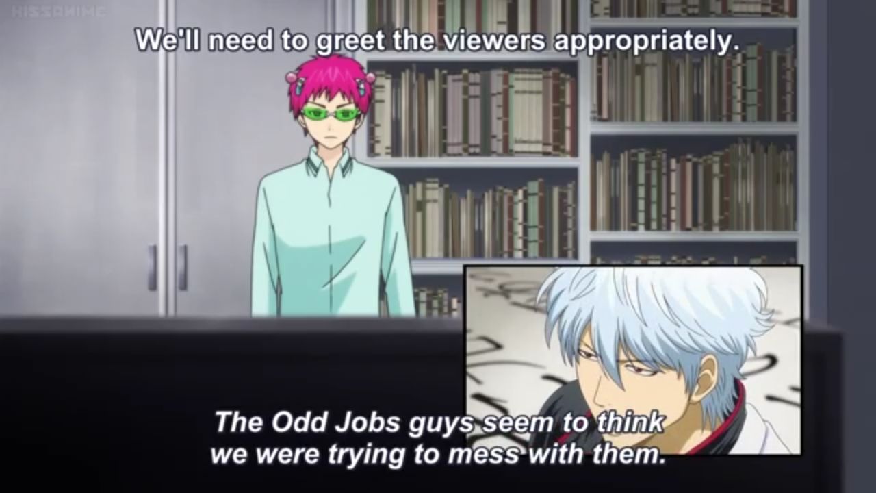 Gintama and saiki kusuo crossover !! | Scrolller