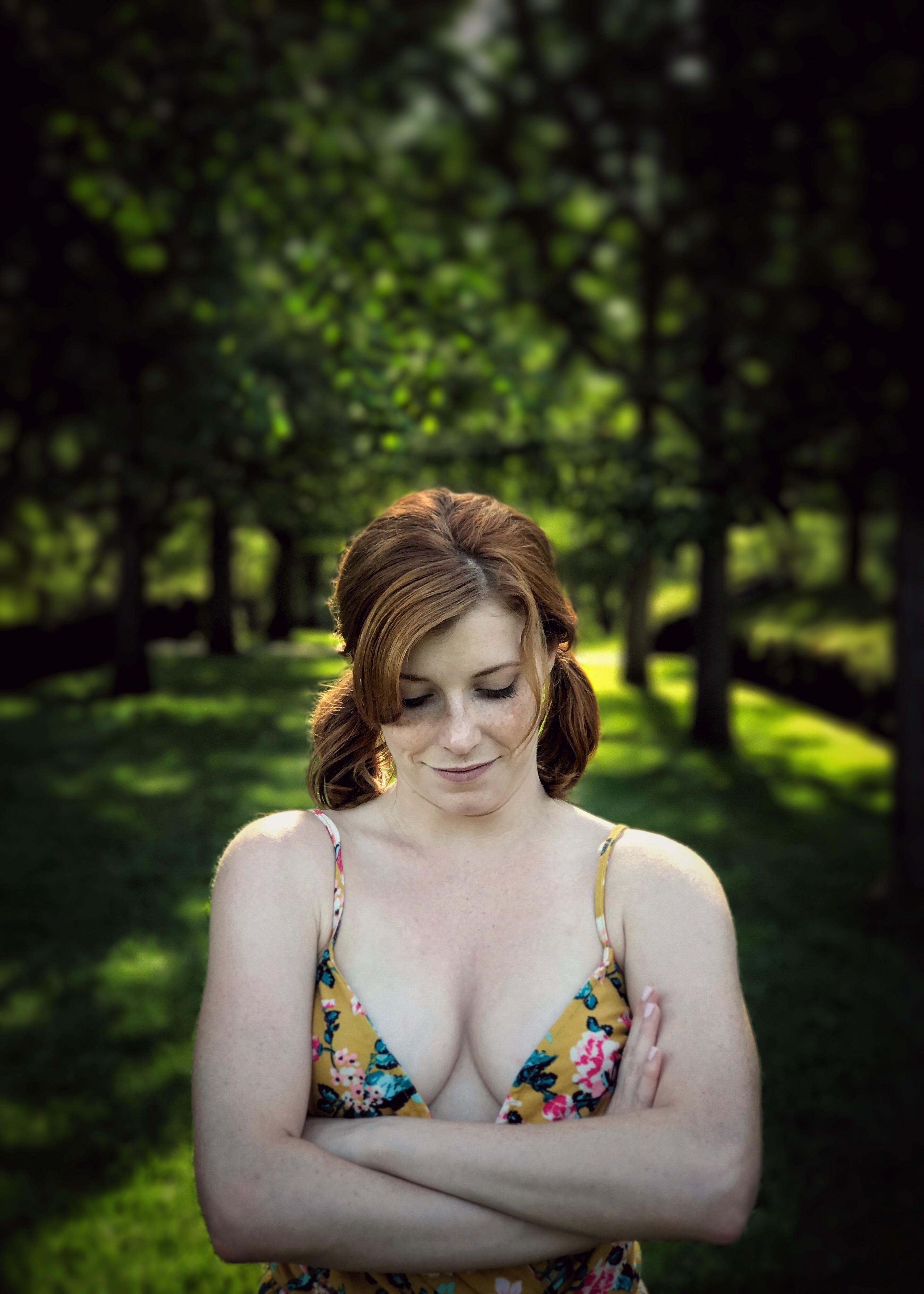 Girl in a grove | Scrolller