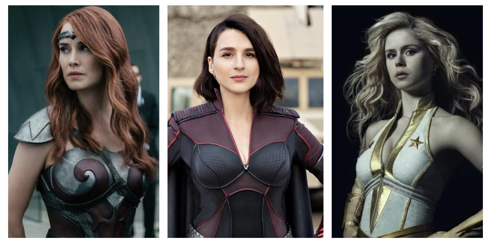 Girls get it done! Maeve, Stormfront, Starlight. BJ bukakke to join the Seven, Creampie in front ...