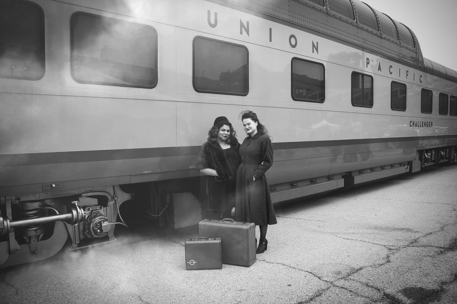 Girls Gone Locomotive! Dressed to impress Big Boy at Union Station KC for Union Pacific’s 150th ...