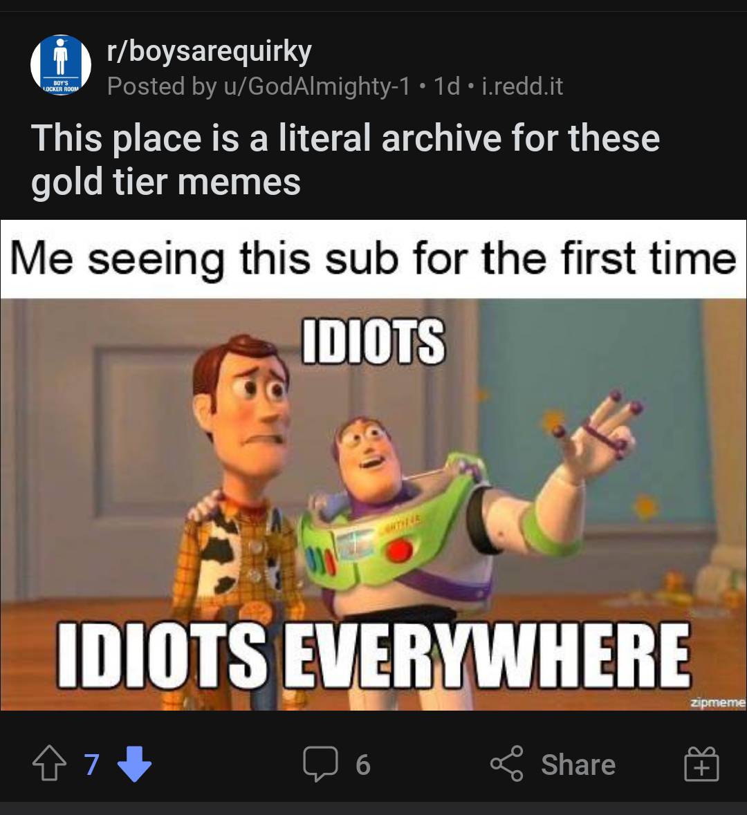 Girls: Make fun of a meme format that make fun of them vs Guys who find this sub: ??? | Scrolller