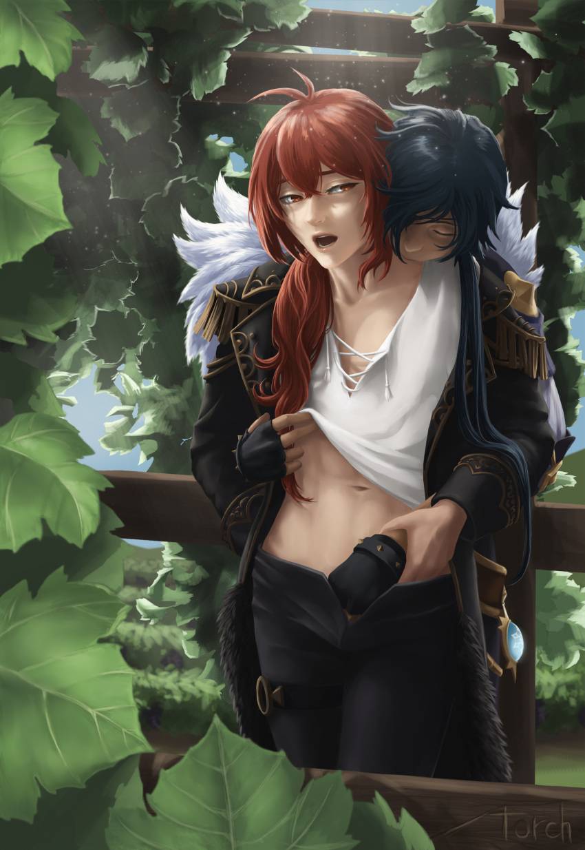 Givin him a little reach-around | Scrolller