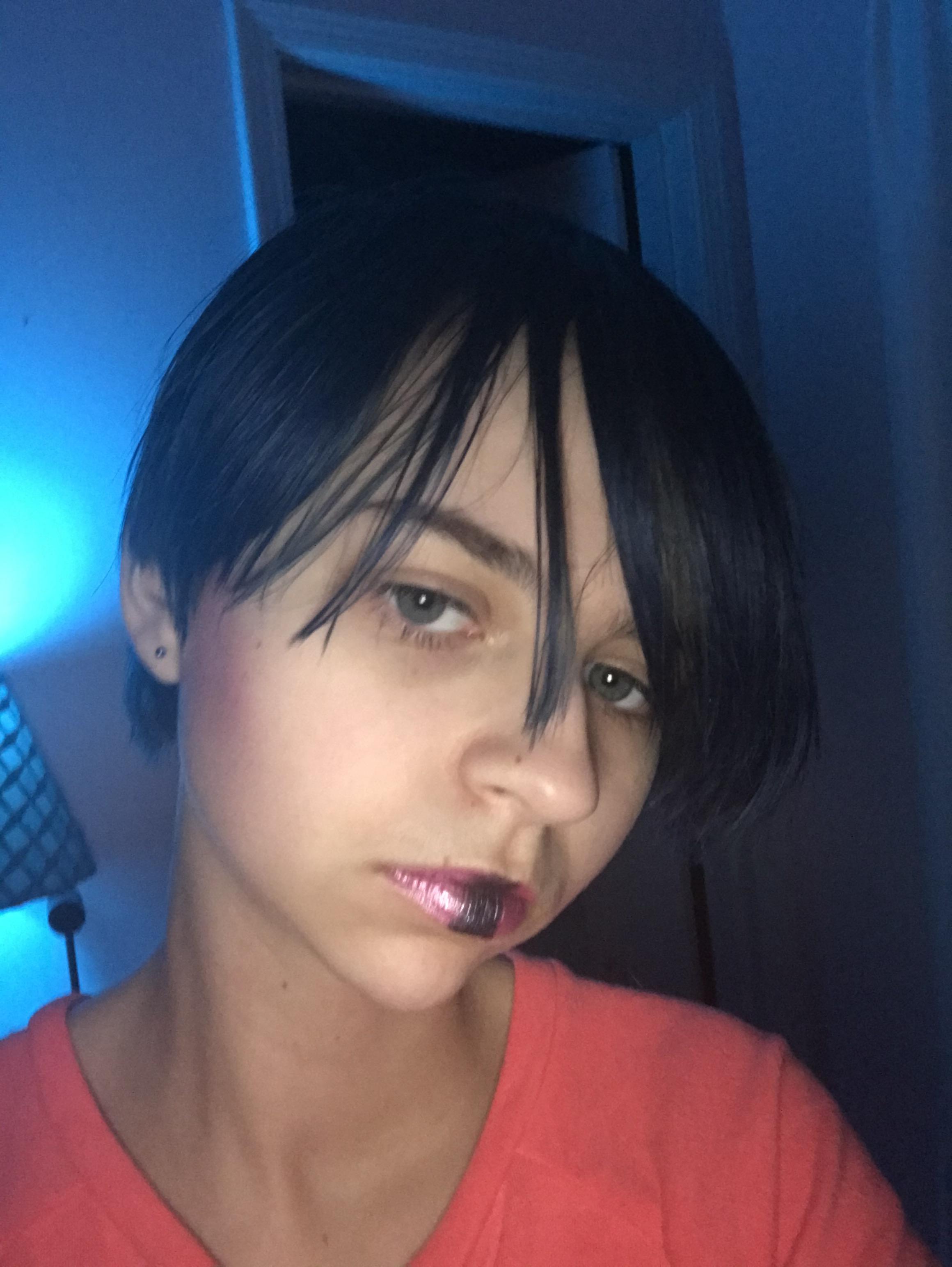 Glam rock bowie inspired makeup 2 | Scrolller