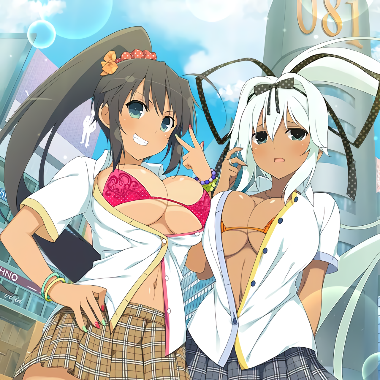 Glamorous Gyarus Homura & Yūyaki | Scrolller