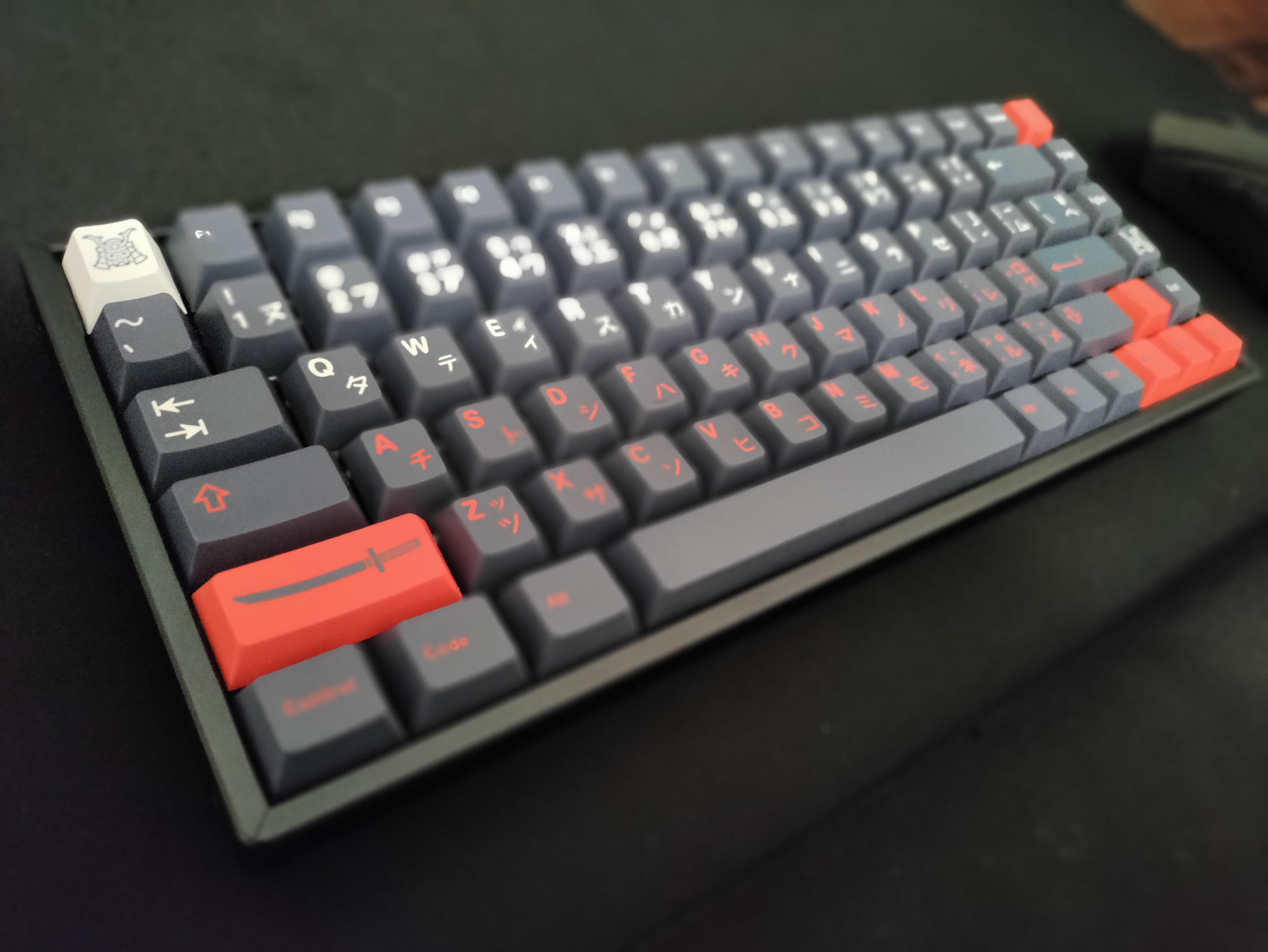 GMK Bushidō keycaps finally arrived and it's beautiful! 😊 | Scrolller