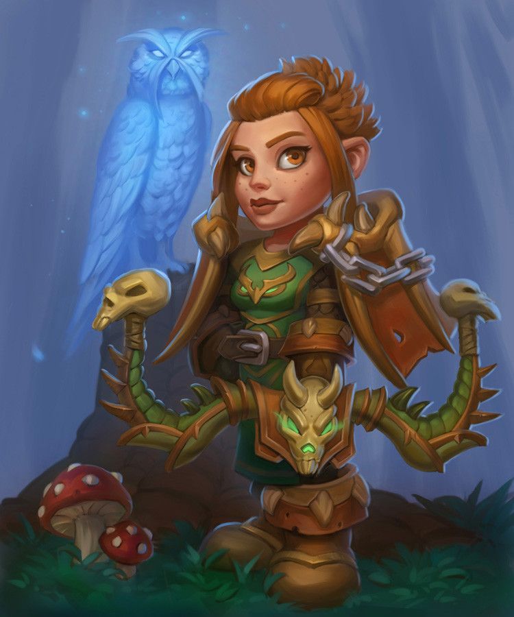 Gnome Hunter by Irina Vostrikova | Scrolller
