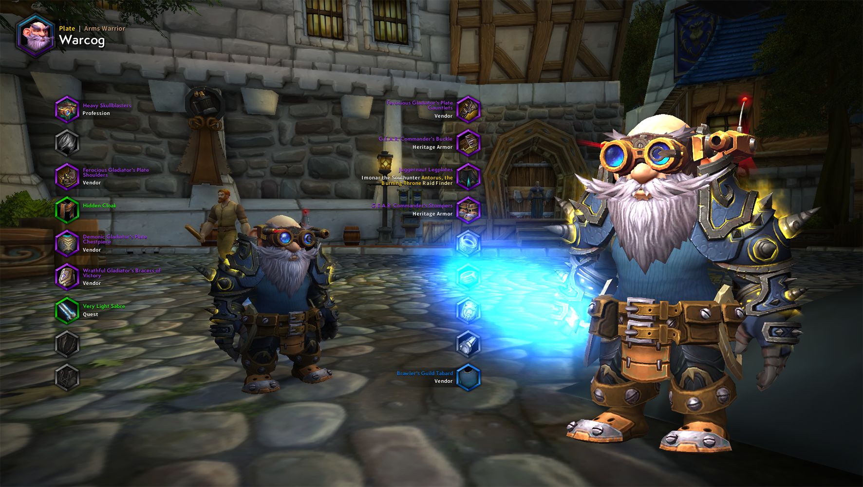 Gnome Only. 1st transmog: War Tinker | Scrolller